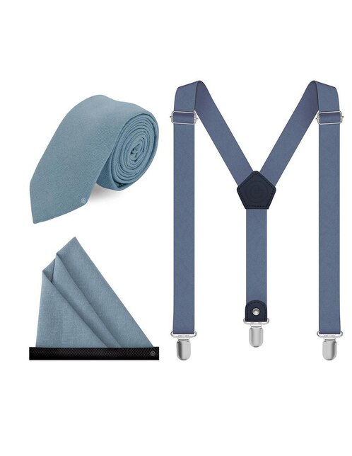 Set corbata Grin Accs slim estampado jaspeado para Hombre 1