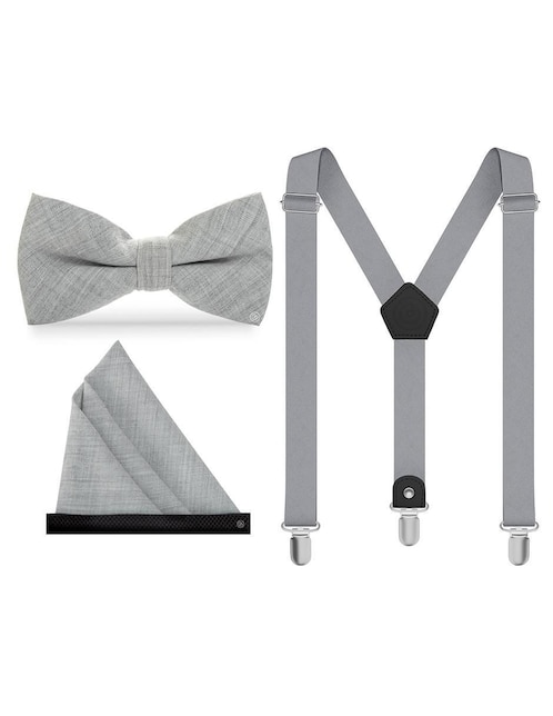 Set de moño y tirantes Grin Accs para hombre 1