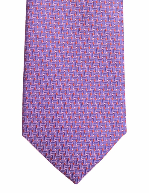 Corbata Marco Fontana regular estampado microprint para hombre 1