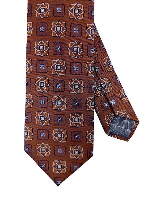 Corbata Ted Baker regular de seda estampado floral para hombre 1