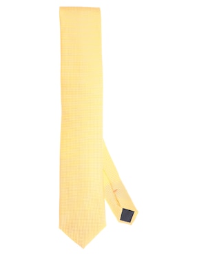 Corbata JBE regular de seda estampado microprint para hombre